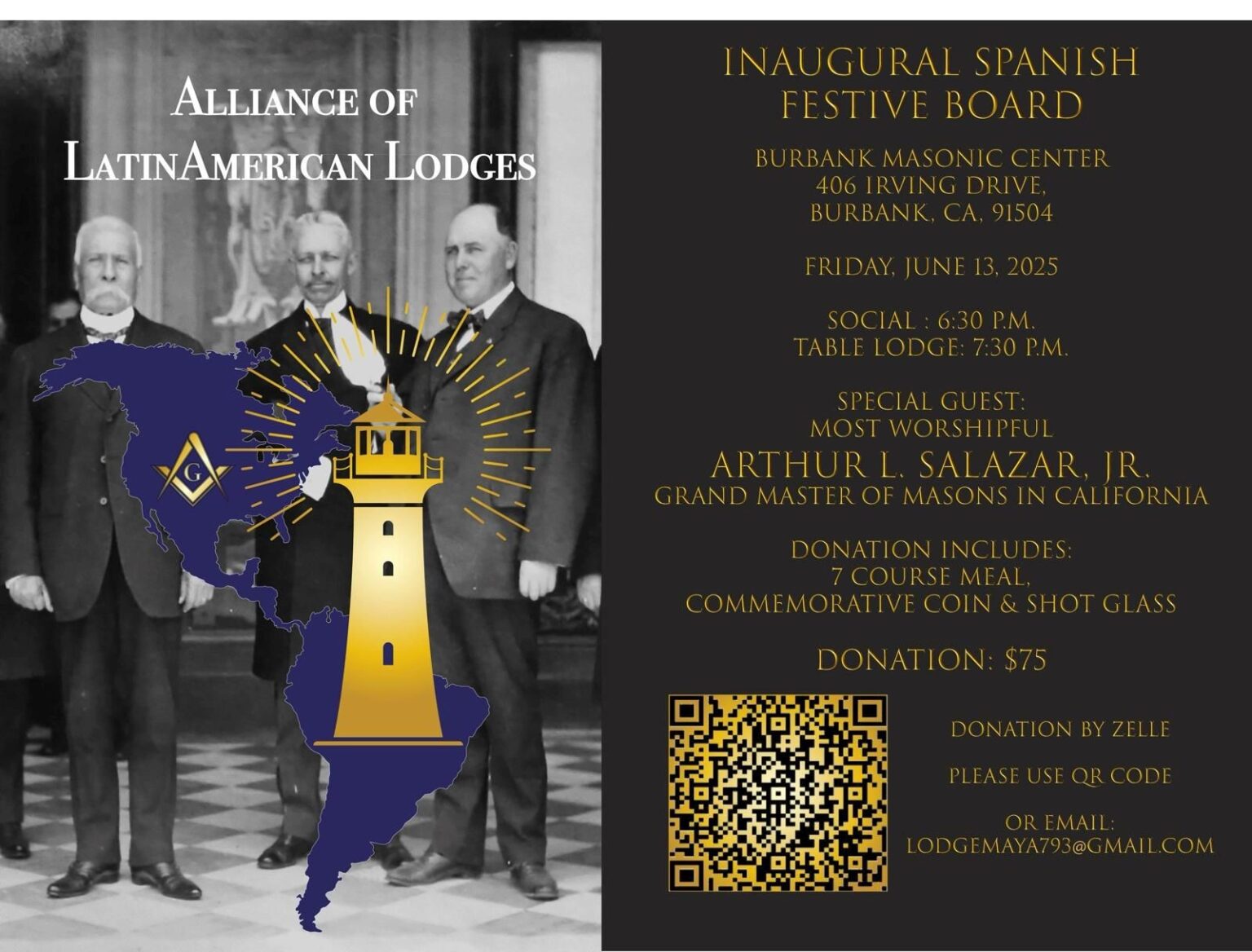 624th & 634th Masonic Districts - Spanish Festive Board — Masons of ...